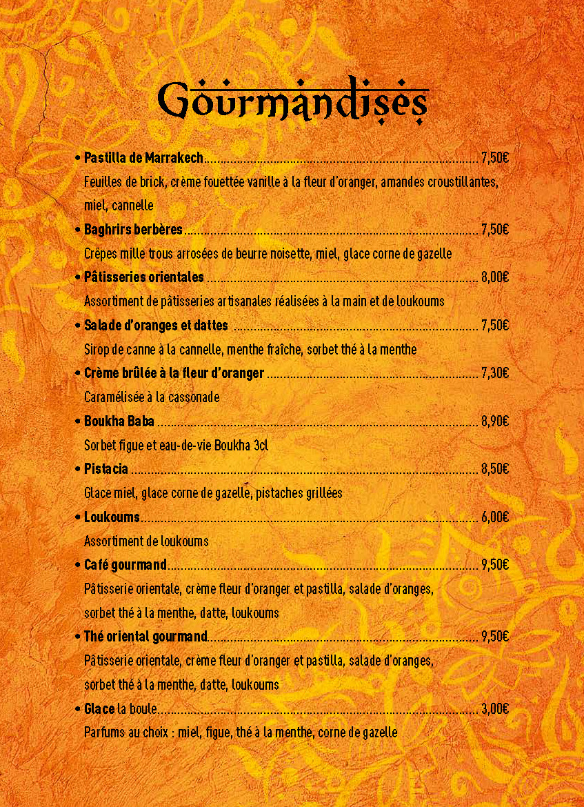 Restaurant tunisien Annecy : cuisine orientale et vente à emporter ...